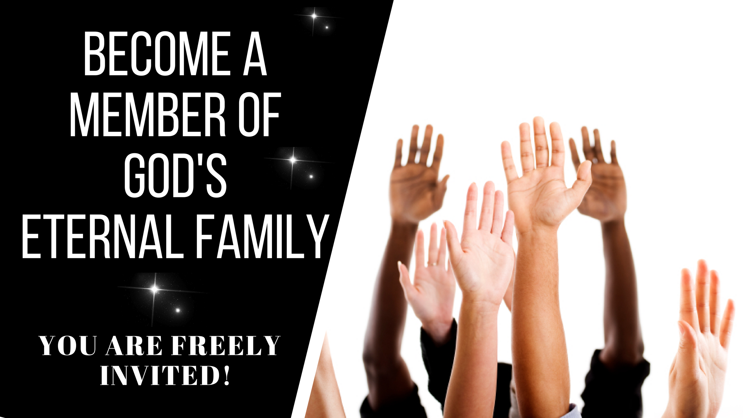 INVITATION – Growing God's Eternal Family