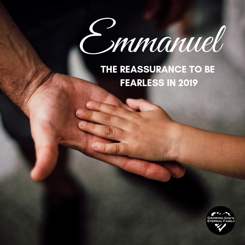 EMMANUEL, the reassurance to be fearless in 2019 – Growing God's ...